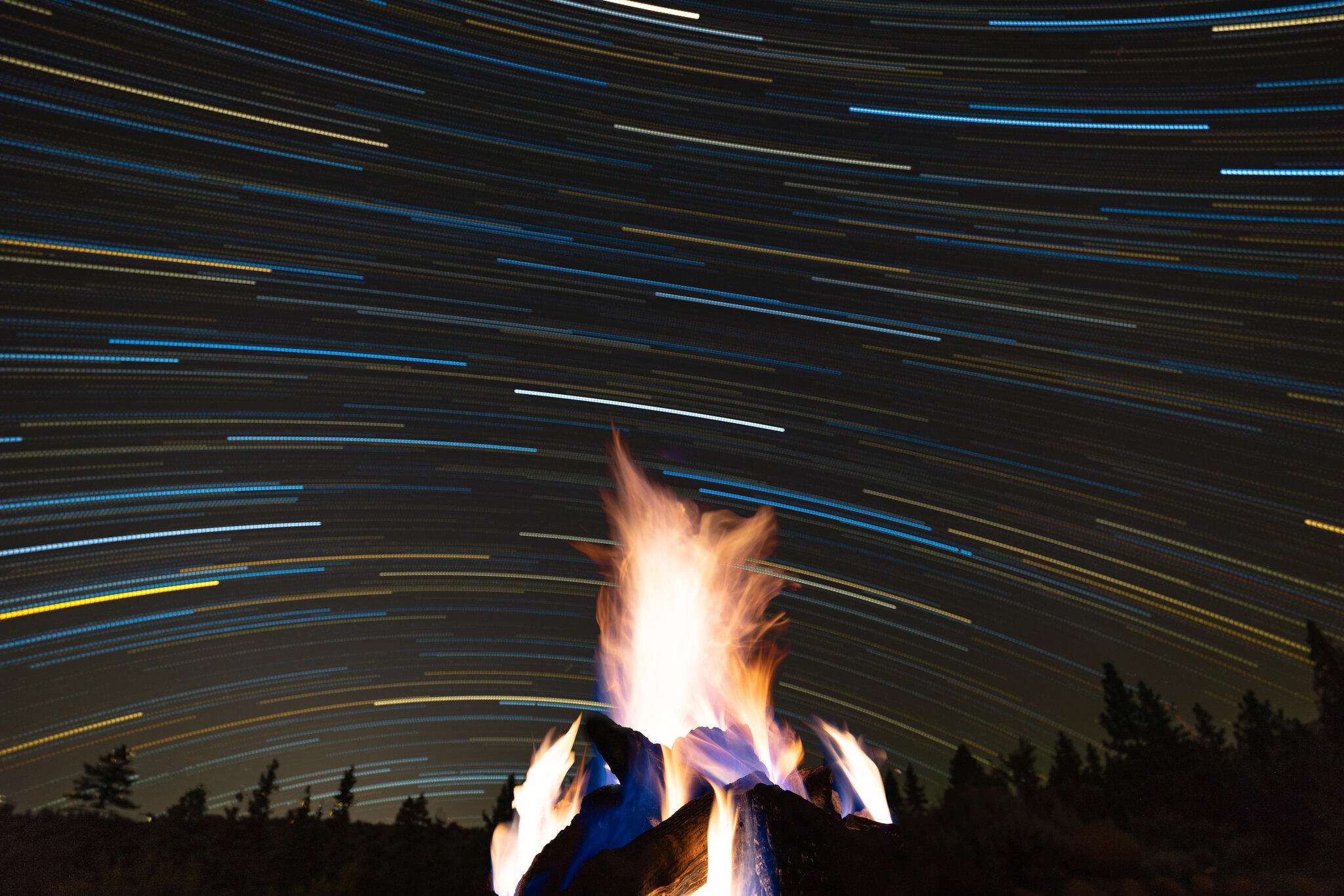 Star Trails with Fire.jpg | Canon RF Shooters Forums