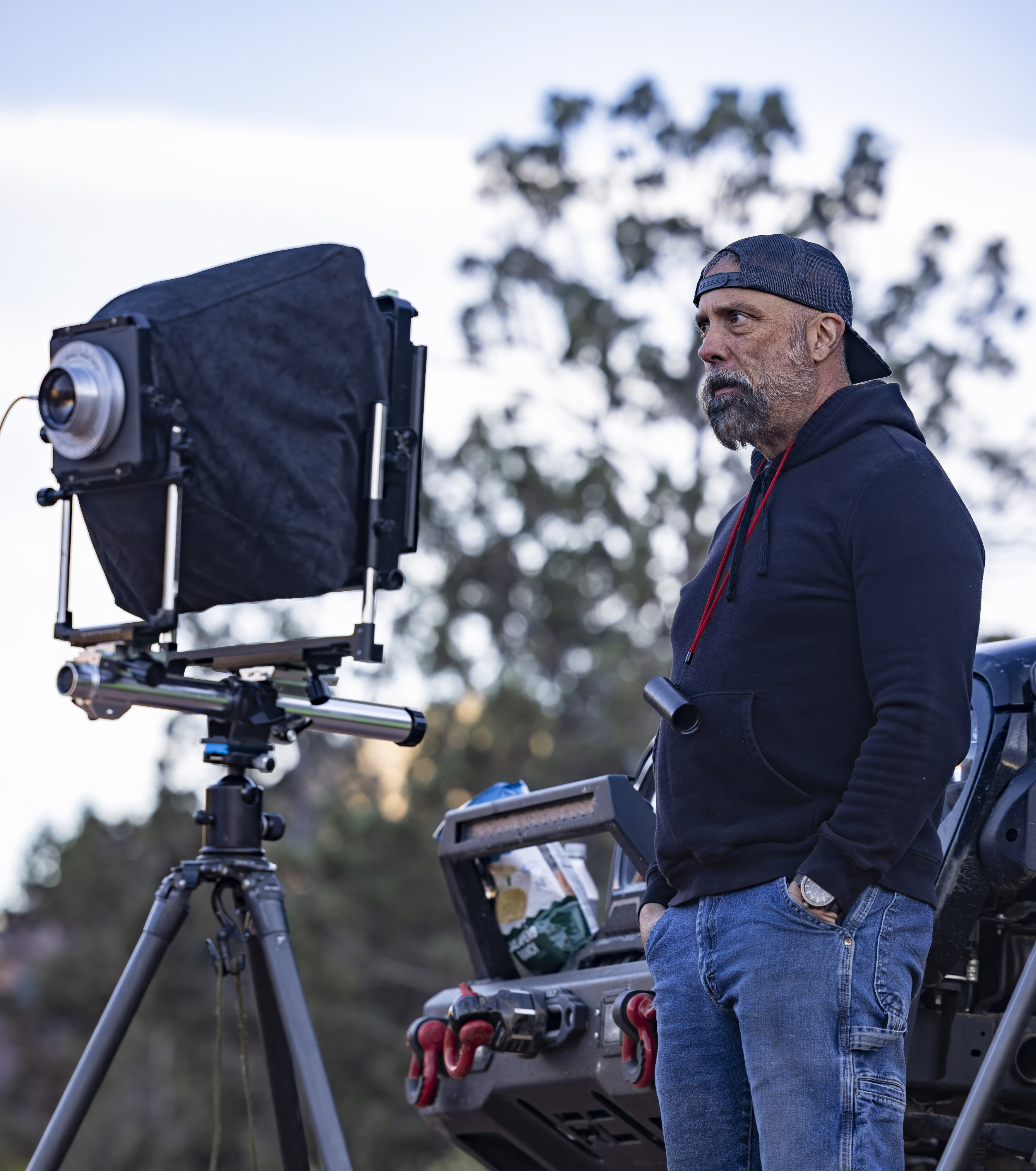 Steve and his Film Plate Camera.jpg | Canon RF Shooters Forums
